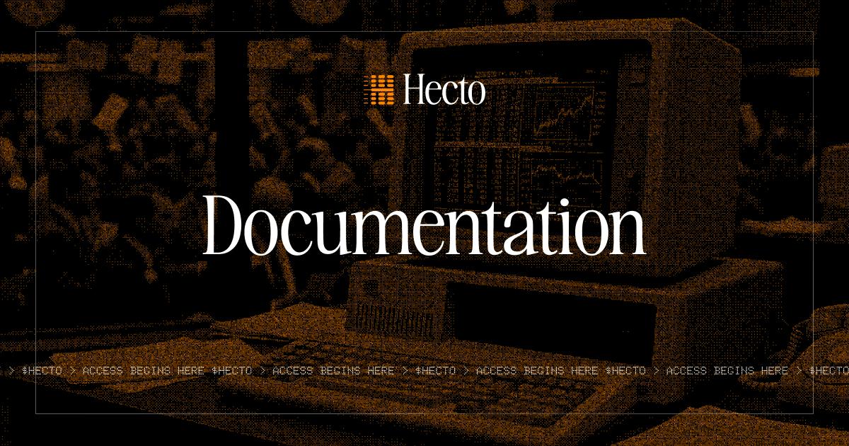Hecto Documentation — Pre-IPO Index Protocol on Canton Network